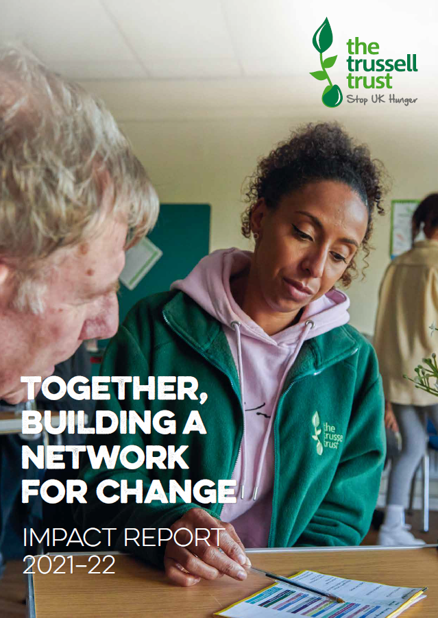 Trussell Trust Impact Report 2021-22 | Grantham Foodbank